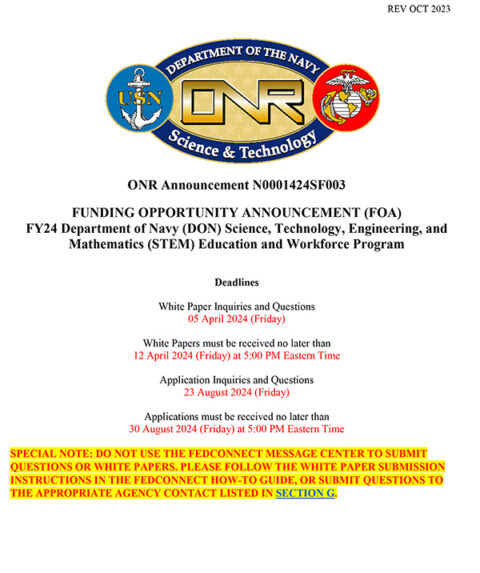 Our Partners - Navy, Marines, STEM, innovation, partnerships, workforce